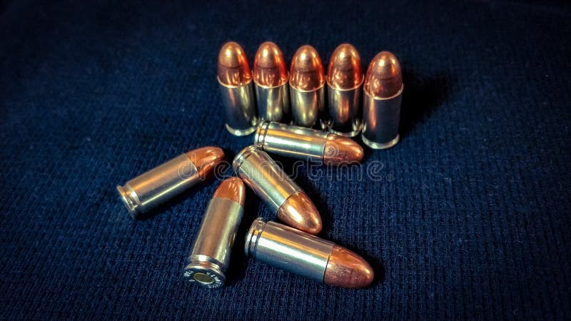 FMJ, round bullet stock photo. Image of bullet, jacket - 115936216