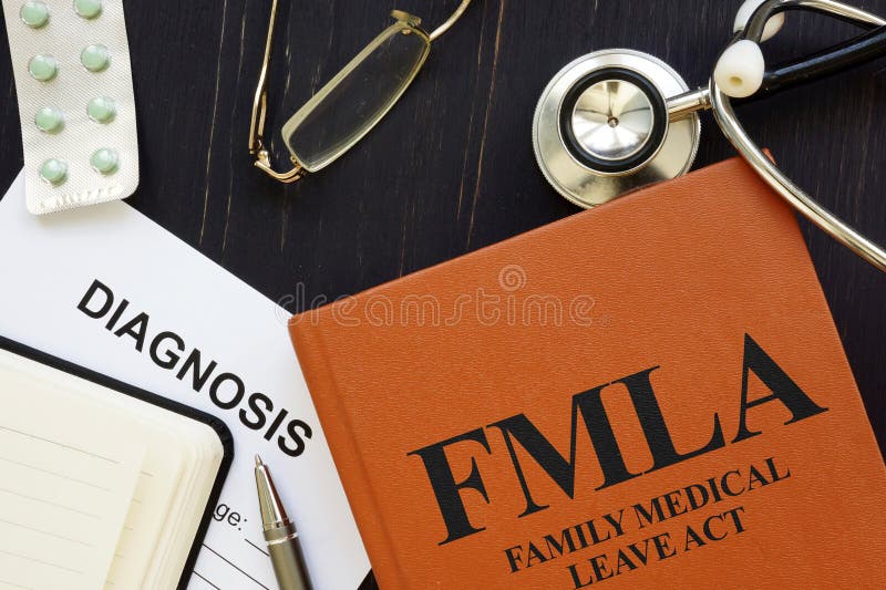FMLA Family Medical Leave Act is Shown Using the Text Stock Image ...