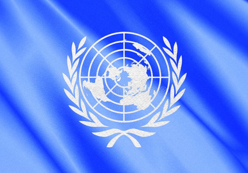 FN-flagga redaktionell bild. Illustration av enigt, bakgrund - 38748691