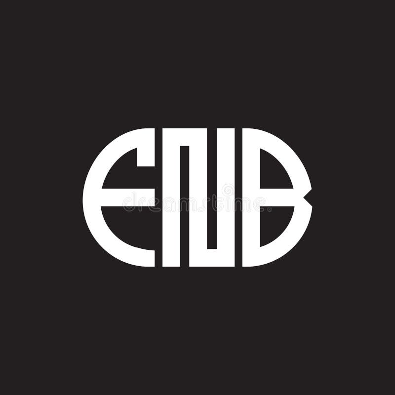FNB Letter Logo Design on Black Background. FNB Creative Initials ...