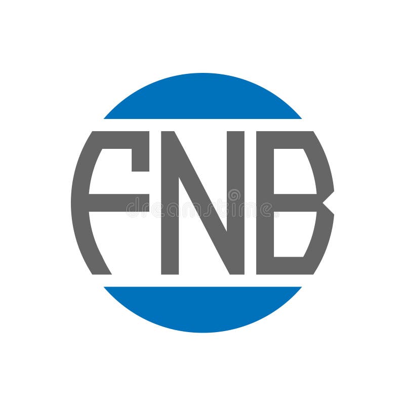 FNB Letter Logo Design on White Background. FNB Creative Initials ...