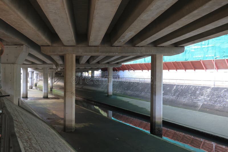 The Fo Tan River at Shatin, Hong Kong 2 Oct 2021 Editorial Image ...