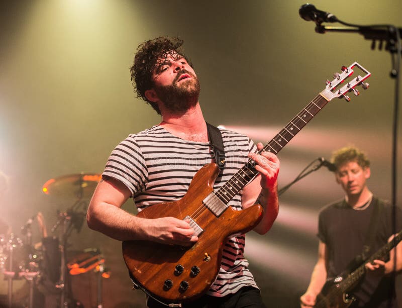 Foals in Concert at Terminal 5 in New York Editorial Stock Image ...