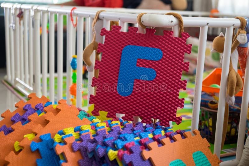 Alphabet Foam Pieces stock image. Image of still, systematic - 17066649