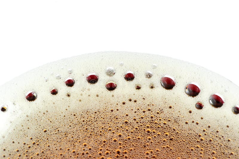 Foam on Fizzy Soft Drink stock image. Image of fresh - 30844967