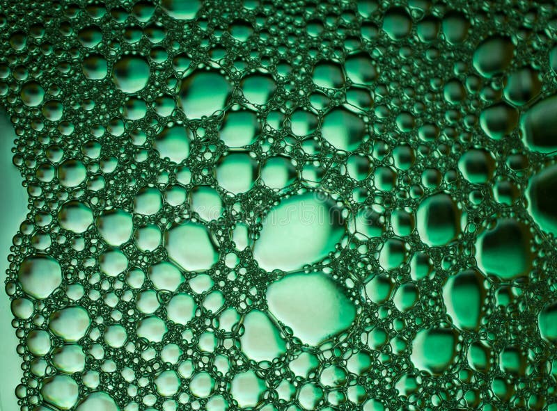Foam Green Bubble Texture. Abstract Background and Texture of Green ...