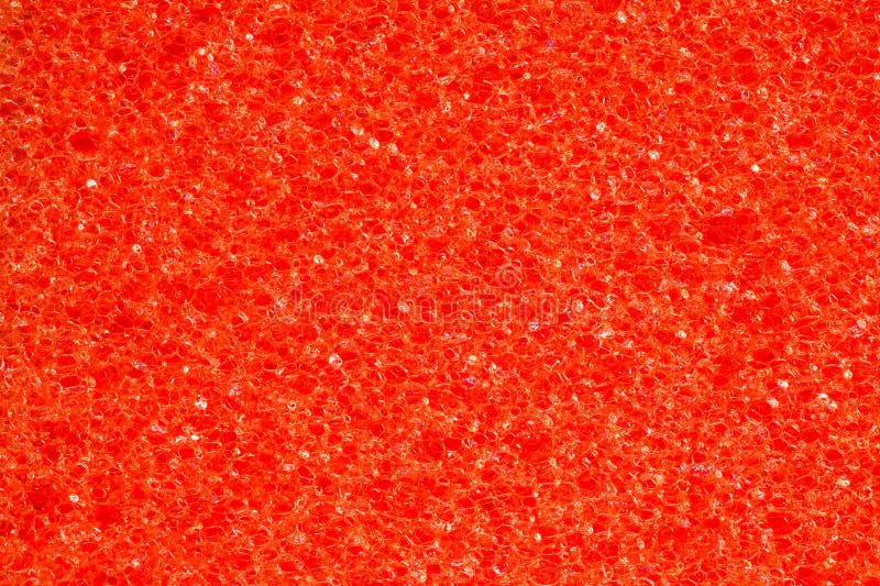 Foam Rubber Red Sponge, Pores Loose, Close-up Background Wallpaper ...