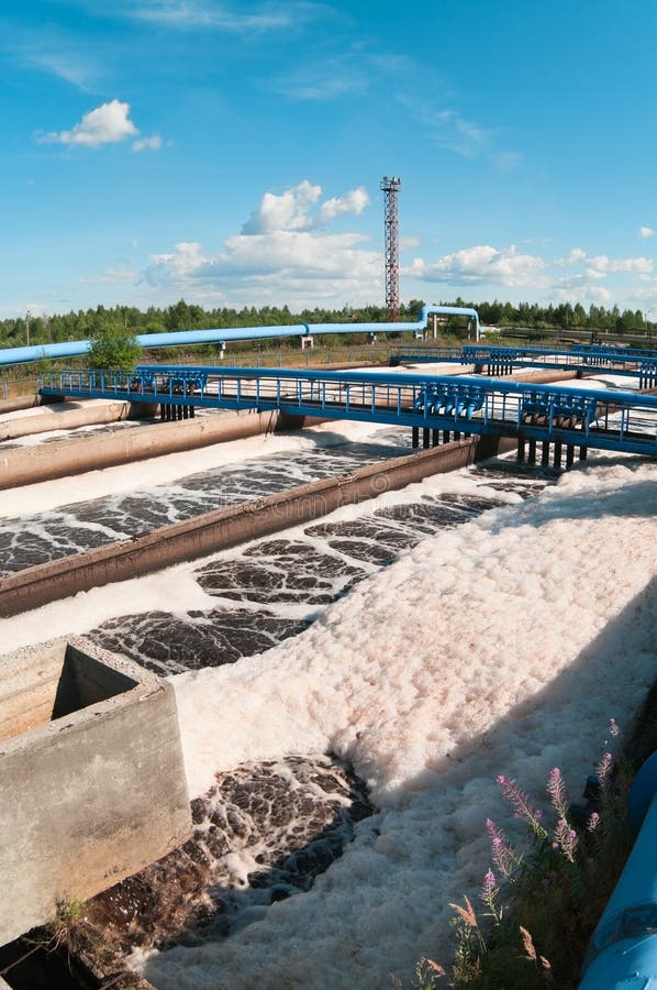 Foam in sewage drainages stock image. Image of ecology - 15671225