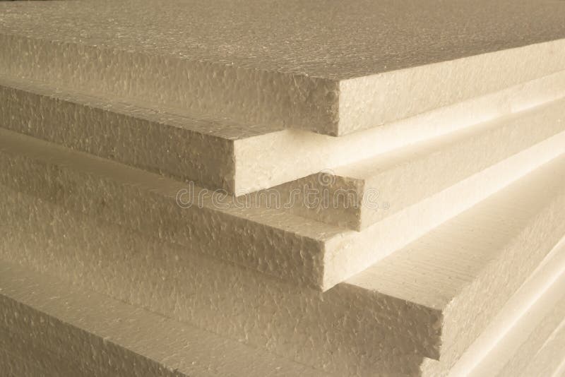Foam Sheets are Stacked on Top of Each Other. Building Material Stock ...