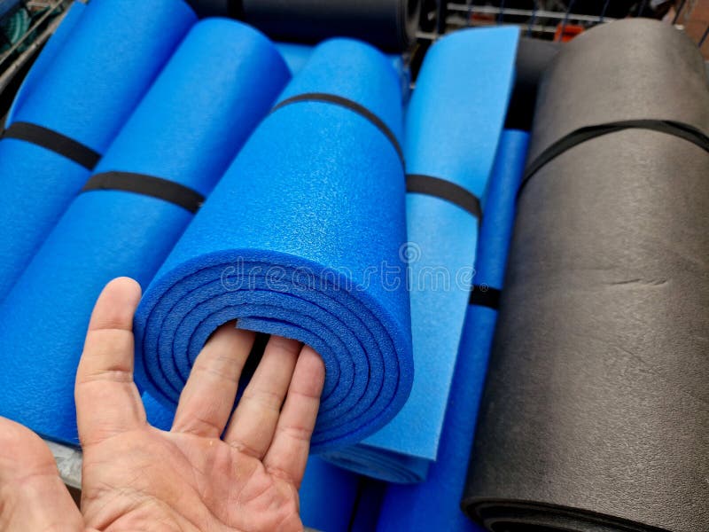 Foam Sleeping Mats. they are the Most Common Type of Sleeping Mat Stock ...