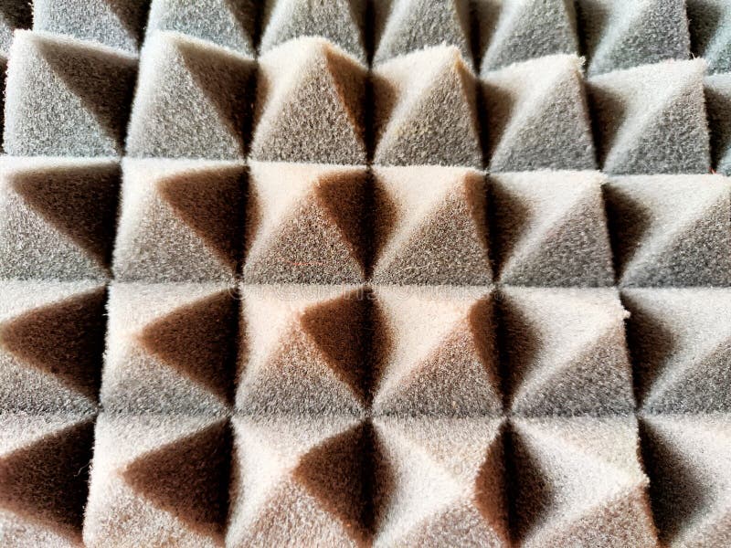 Foam Soft Texture and Background with Lots of Pyramids, Triangles ...