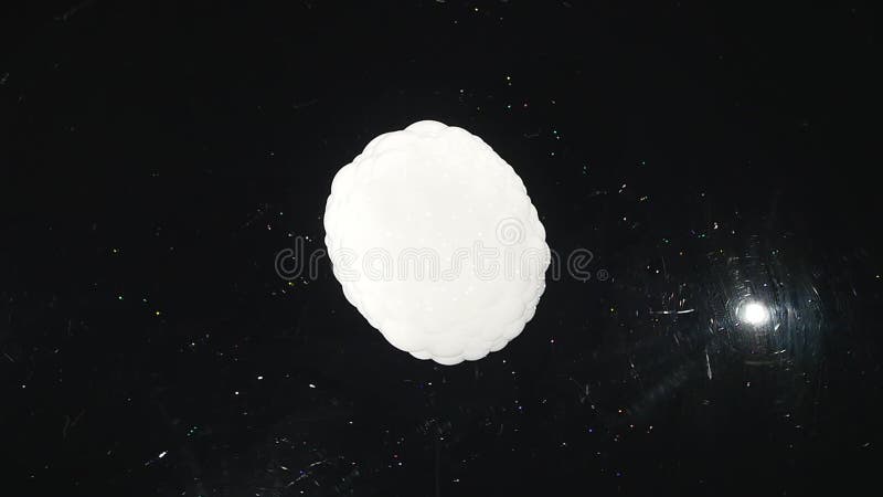 Foam with Steam Made of Dry Ice. Stock Video - Video of cold, dioxide ...