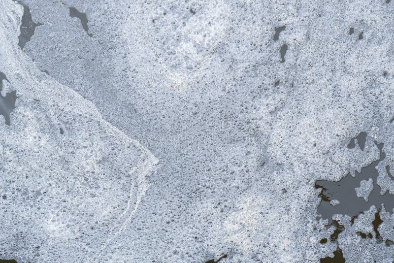 Foam on the Surface of the Water Stock Photo - Image of surface, beauty ...