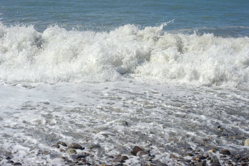 Waves stock image. Image of stump, nature, coast, water - 416545