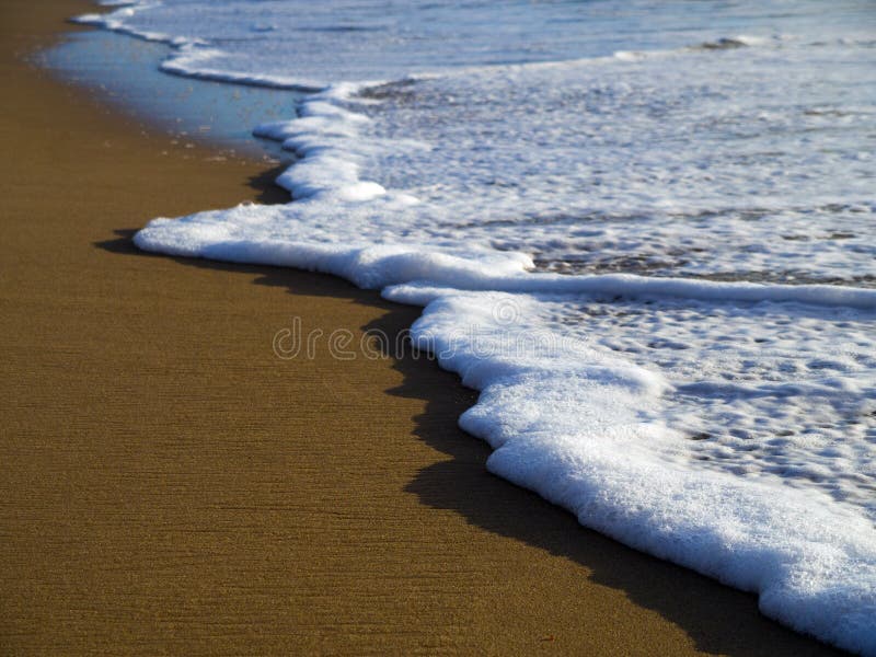 Sea Foam Wave Breaking on Rock Underwater Stock Photo - Image of ...