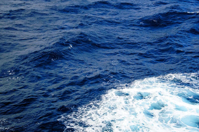 Foamed Waves Aboard the Ship Stock Image - Image of boat, ship: 243380101