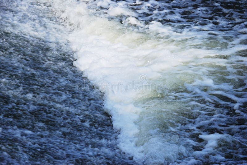 Foaming water stock image. Image of closeup, foam, blue - 24374153