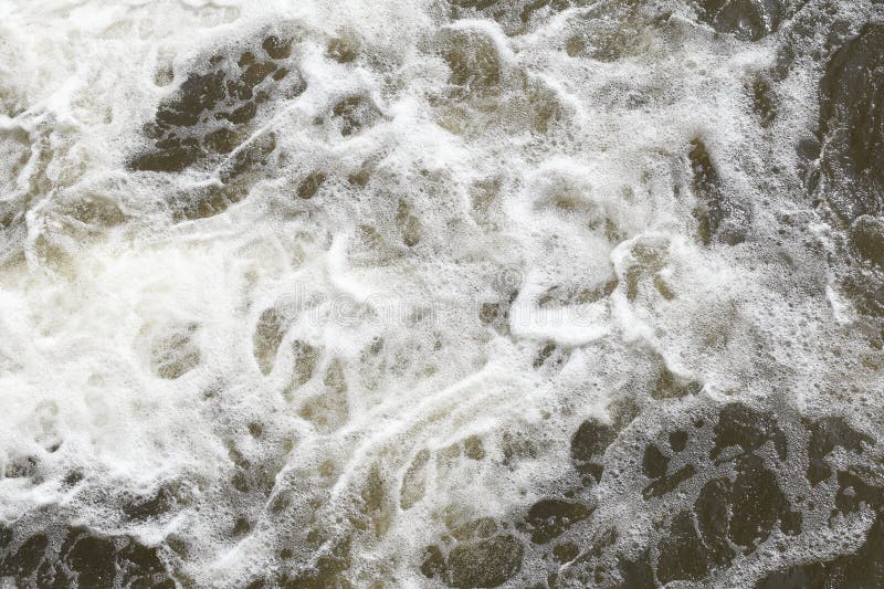 Foaming water in a river stock photo. Image of current - 322051624