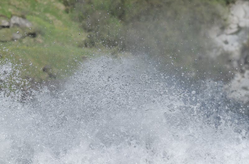 Foaming water stock image. Image of hike, creek, fluently - 83451531