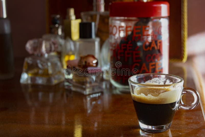 Extra Strong Coffee stock image. Image of food, beverage - 98697