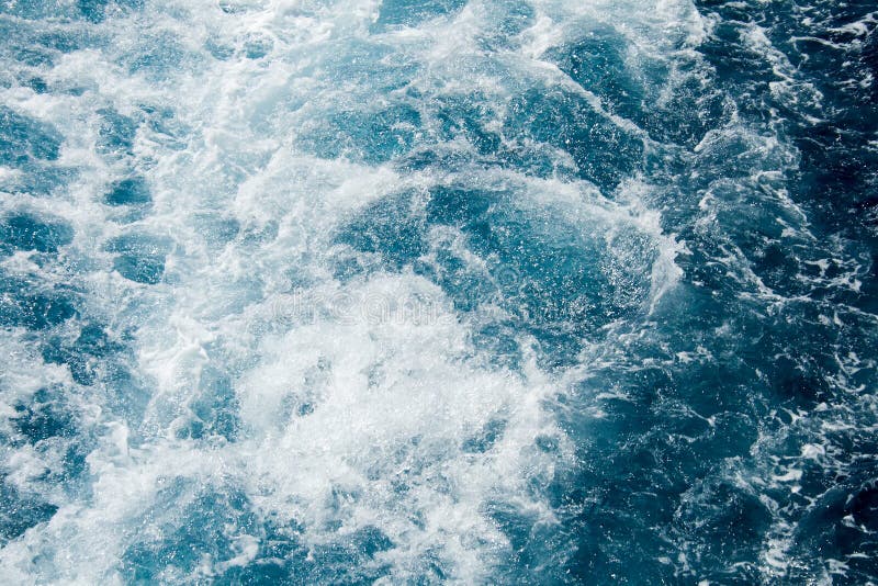 Foamy Mediterranean Sea Water Stock Image - Image of pattern, splashing ...