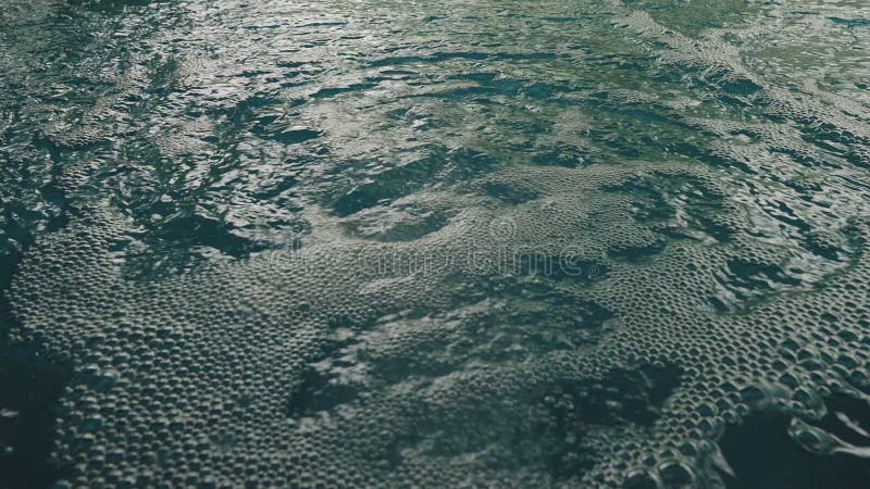 Foamy Surface of Water in Pool Stock Video - Video of swimming, pool ...