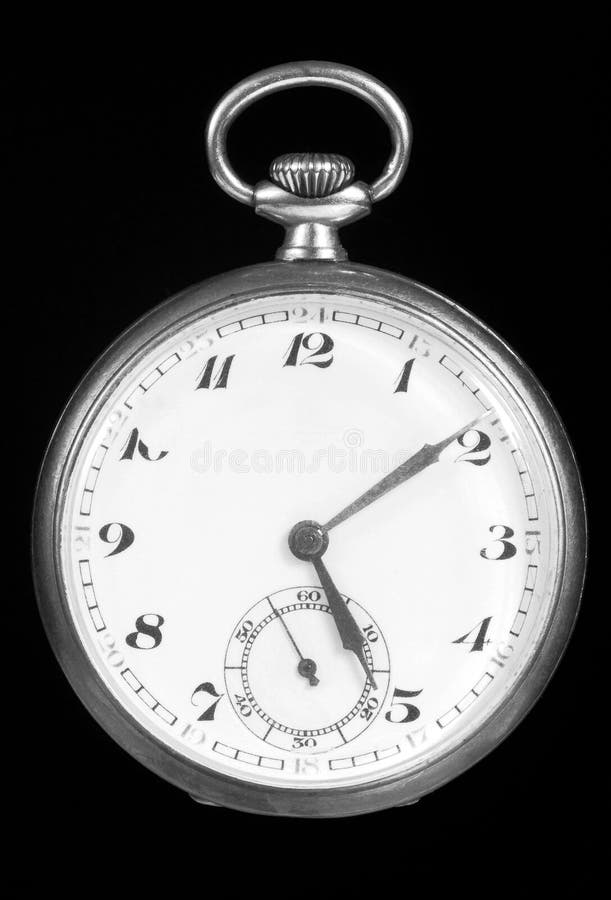 Fob watch stock image. Image of ticker, black, digit - 34928991