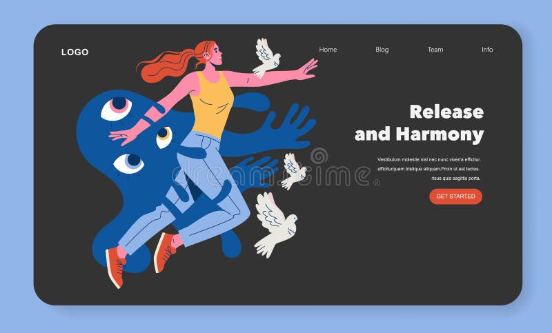 FOBO. Flat Vector Illustration Stock Illustration - Illustration of ...