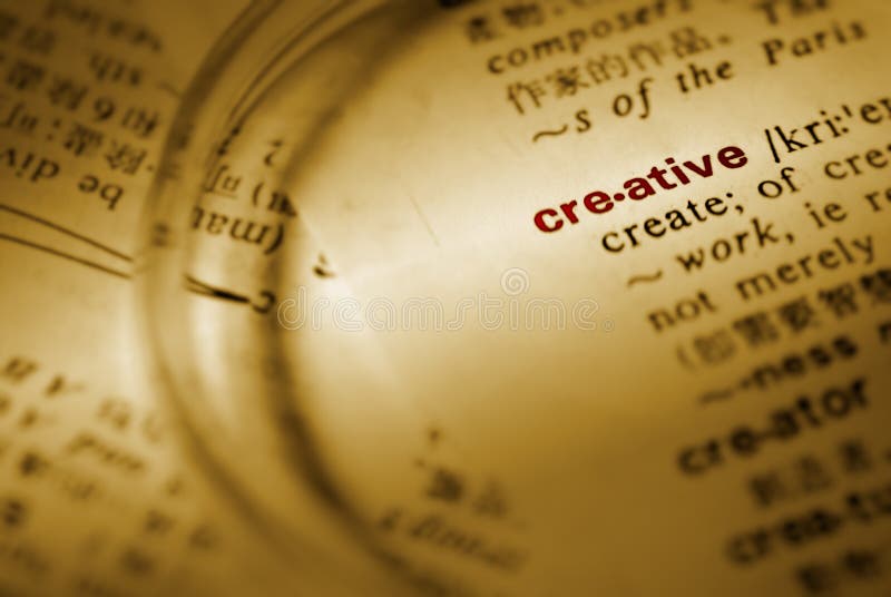 Foco en creativo imagen de archivo. Imagen de constructivo - 12902831