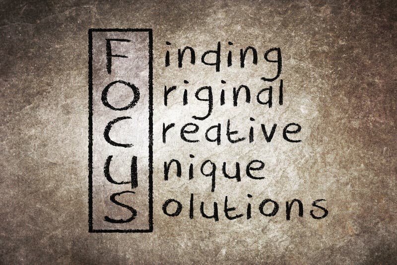Focus Acronym Stock Illustrations – 606 Focus Acronym Stock ...