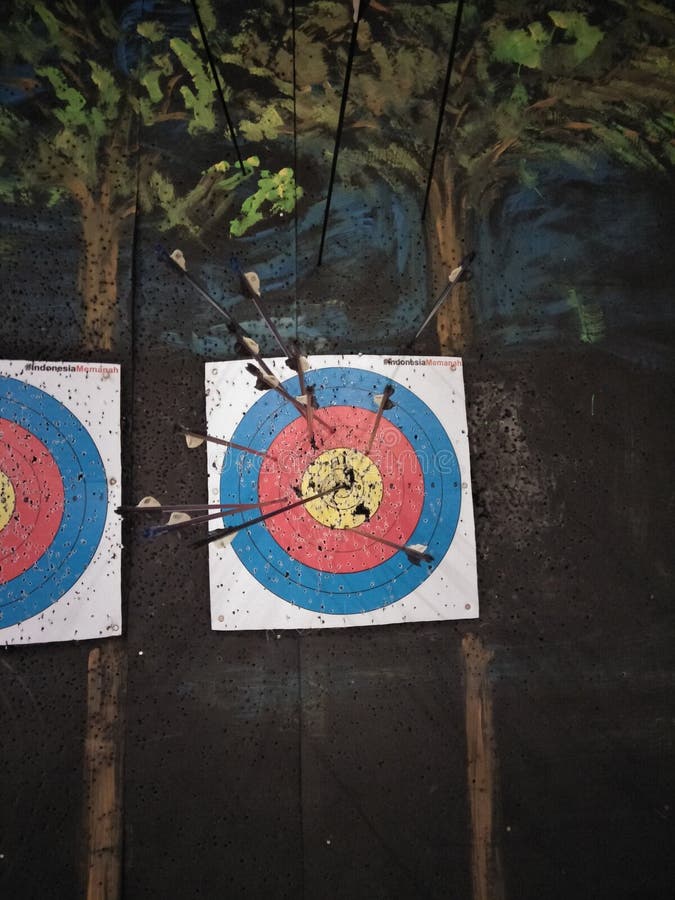 Always Focus on Aiming at the Target Stock Image - Image of poster ...