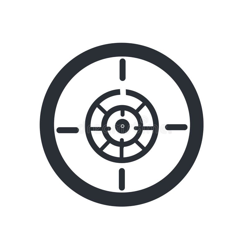 Focus Icon Vector Isolated on White Background, Focus Sign , Sign and ...