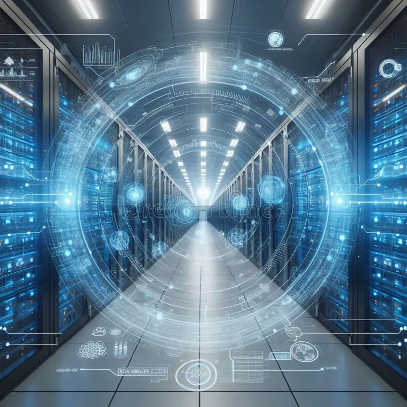 Focus on Capturing the Data Centers Corridor with Clarity while Subtly ...