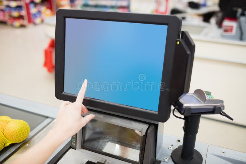Cashiers Screen Stock Illustrations – 16 Cashiers Screen Stock ...