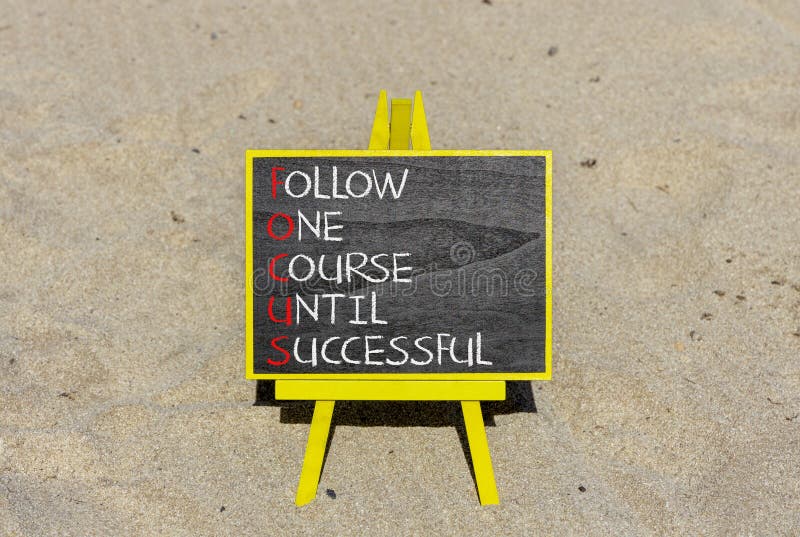 FOCUS Follow One Course until Successful Symbol. Concept Words FOCUS ... FOCUS Follow One Course until Successful Symbol. Concept Words FOCUS ...