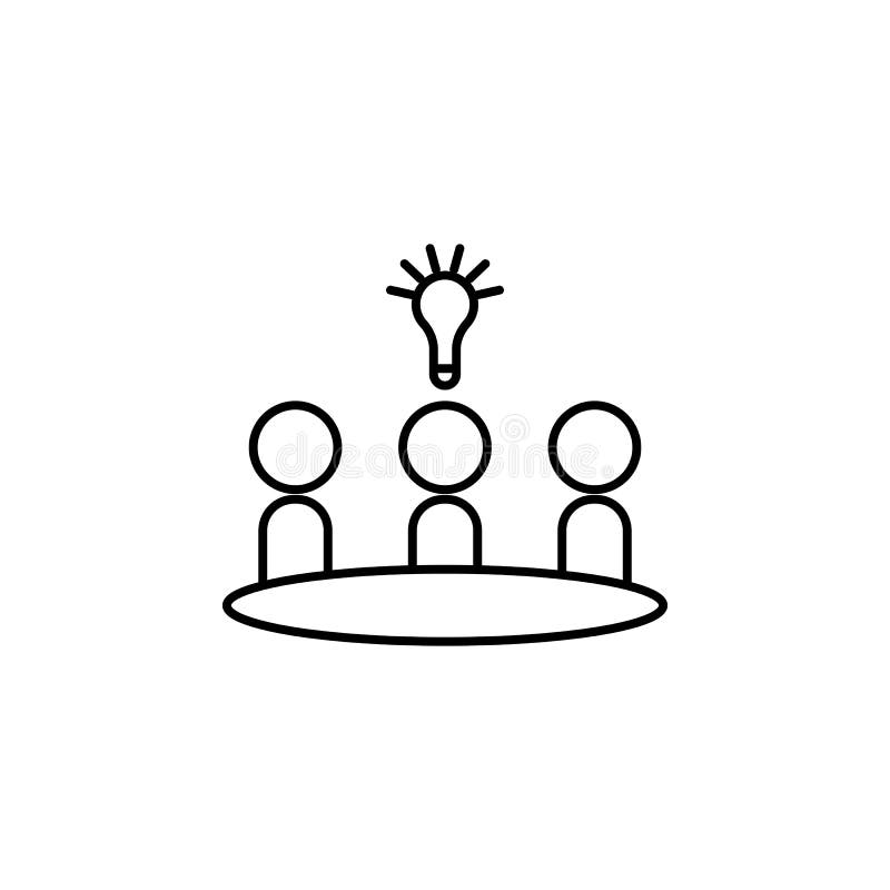 Focus Group Icon. Element of Communication Icon for Mobile Concept and ...