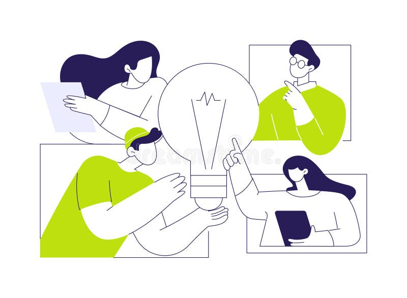 Focus Groups Abstract Concept Vector Illustration. Stock Illustration ...