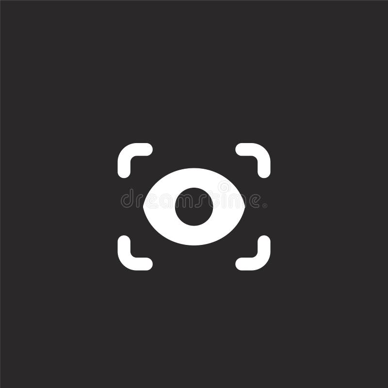Focus Icon. Filled Focus Icon for Website Design and Mobile, App ...