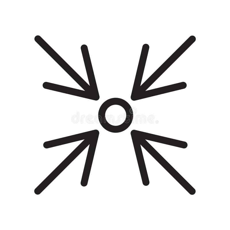 Focus Icon Vector Isolated on White Background, Focus Sign Stock Vector ...