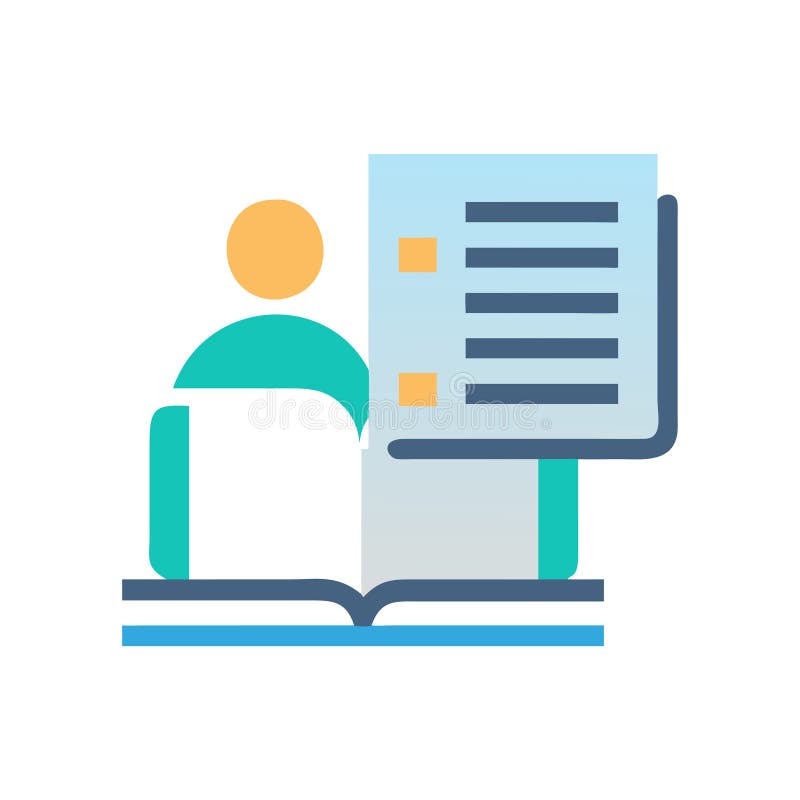 Focus Icon for Study Sessions Stock Vector - Illustration of outline ...