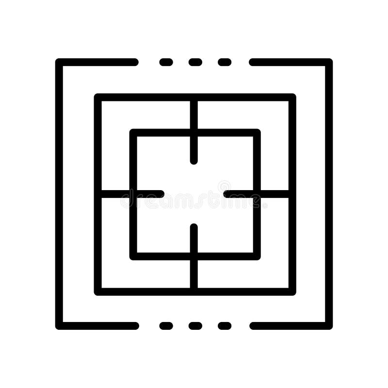 Focus Icon Vector Isolated on White Background, Focus Sign Stock Vector ...