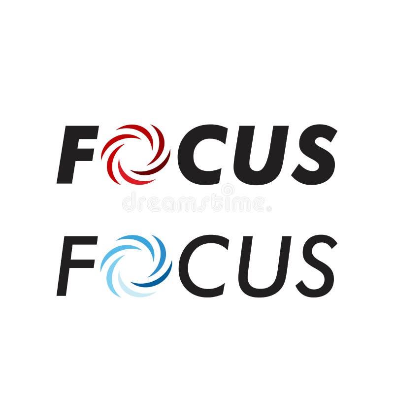 Focus Icon Vectr Illustration Design Stock Vector - Illustration of ...