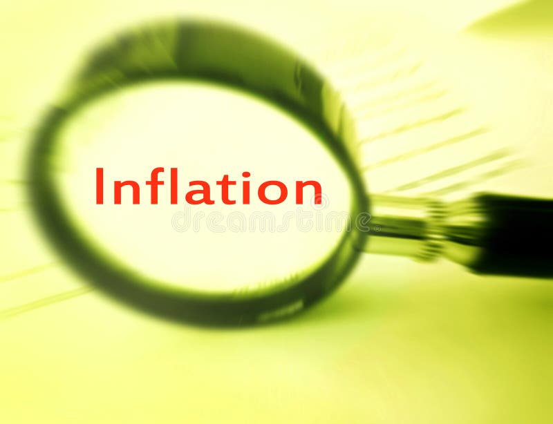 Inflation Warning stock photo. Image of arrow, stormy - 19449814