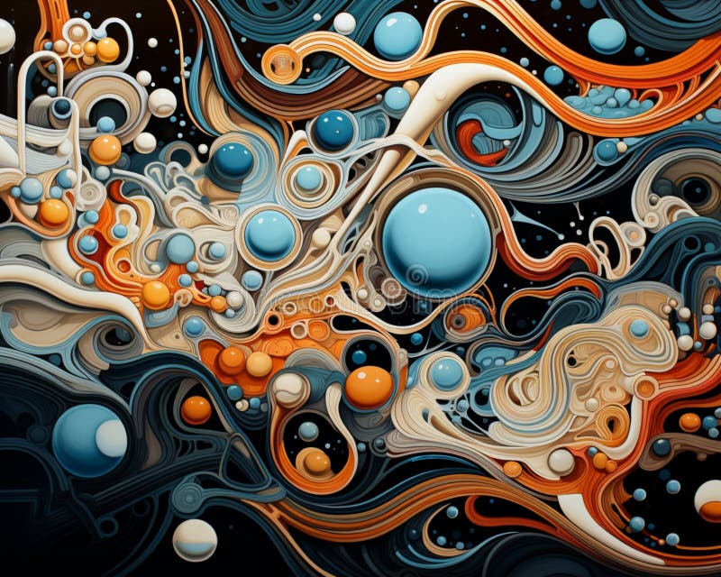 A Focus on Intricate Patterns and a Well-balanced Color Scheme Stock ...