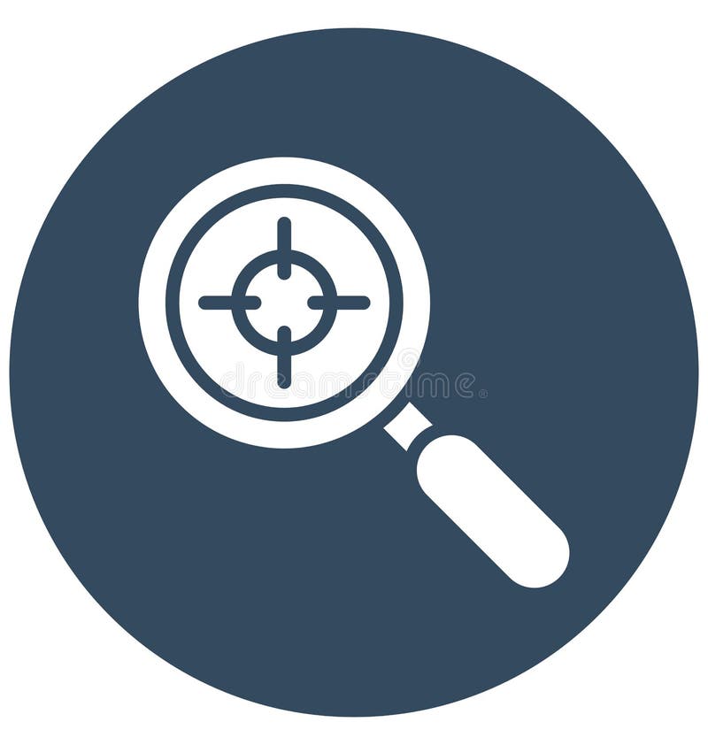 Focus, Key Isolated Vector Icon That Can Be Very Easily Edit Or ...