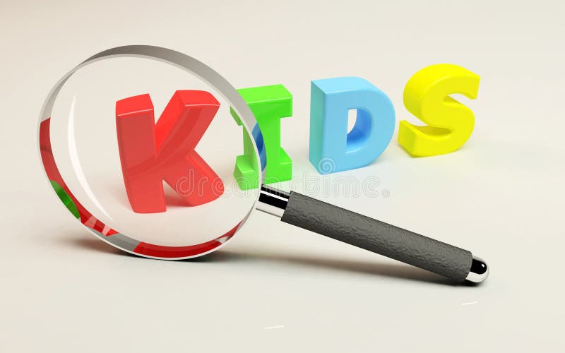 Focus on Kids stock illustration. Illustration of instrument - 9975955