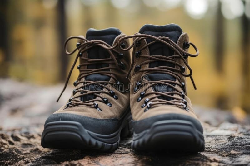 Focus on Laces of a High-top Boot Stock Photo - Image of fashion ...