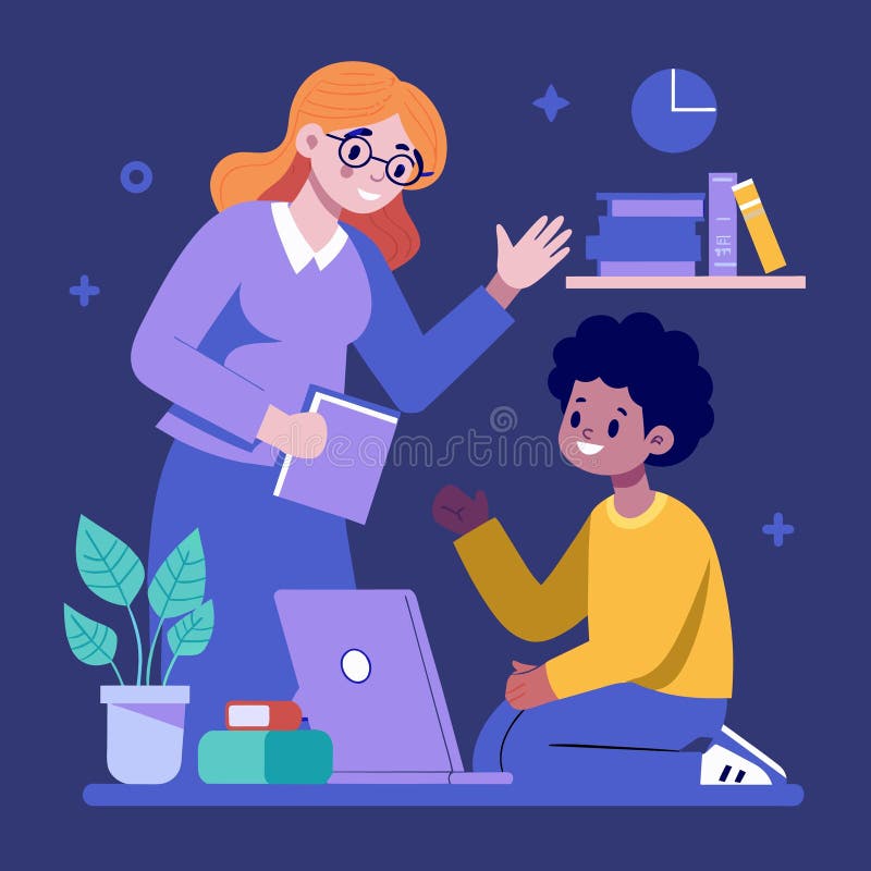 Contemporary Mentorship Stock Illustrations – 55 Contemporary ...