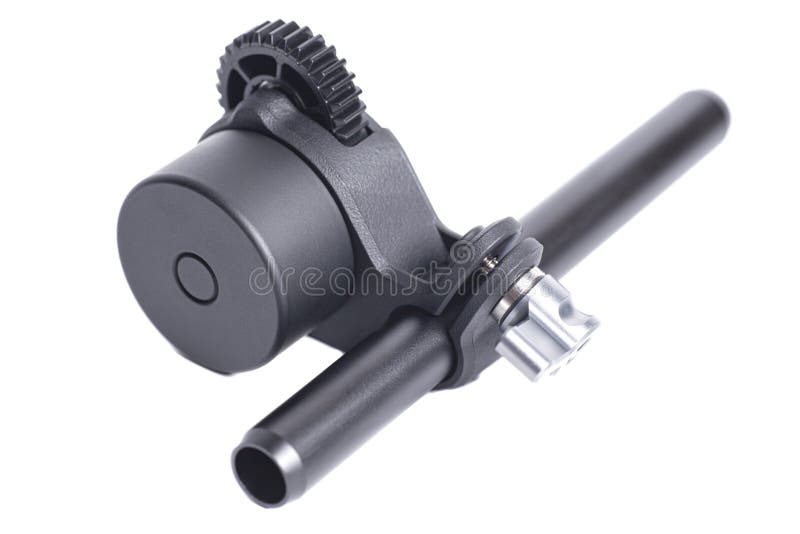 Focus Motor for Camera Isolated on White Background Stock Image - Image ...