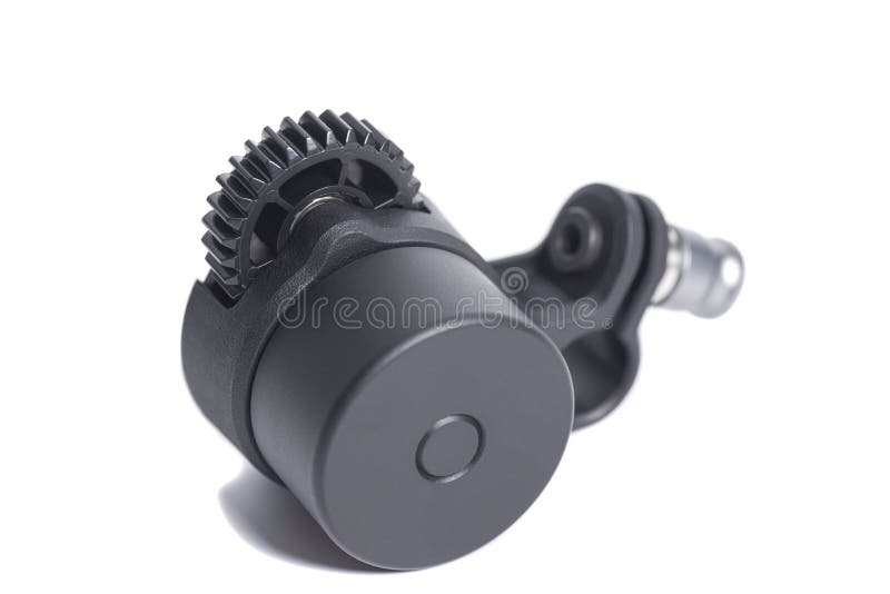 Focus Motor for Camera Isolated on White Background Stock Photo - Image ...